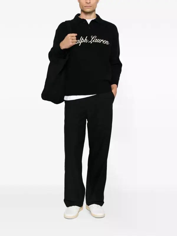 Polo Ralph Lauren Patch-pocket Trousers - Black