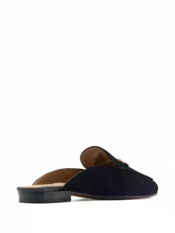 Sam Edelman Linnie Bit Horsebit Suede Loafers