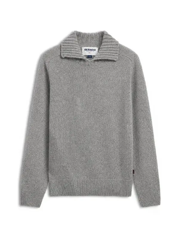 SEBAGO Swiftriver Ribbed-knit Sweater - Grey