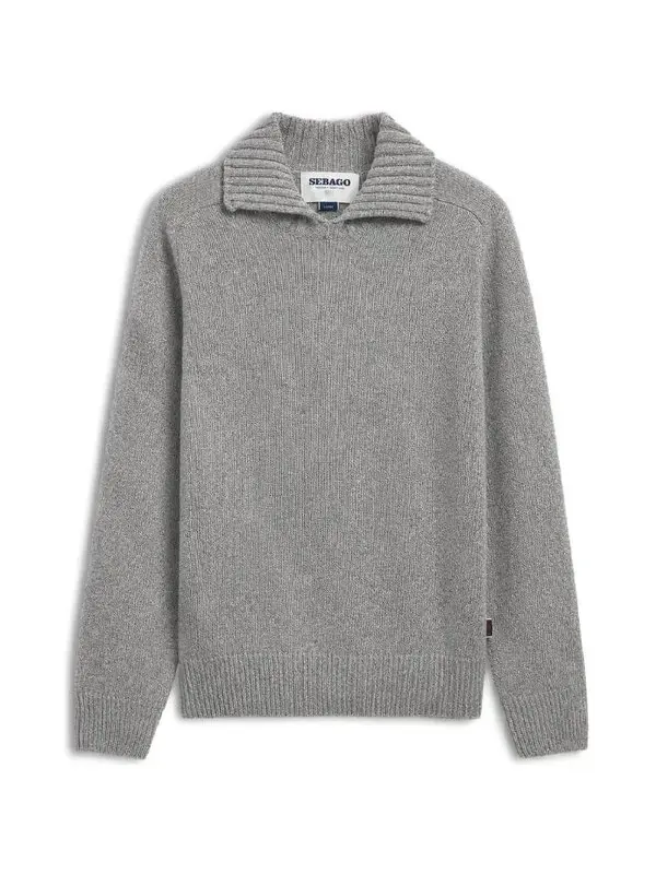 SEBAGO Swiftriver Ribbed-knit Sweater - Grey