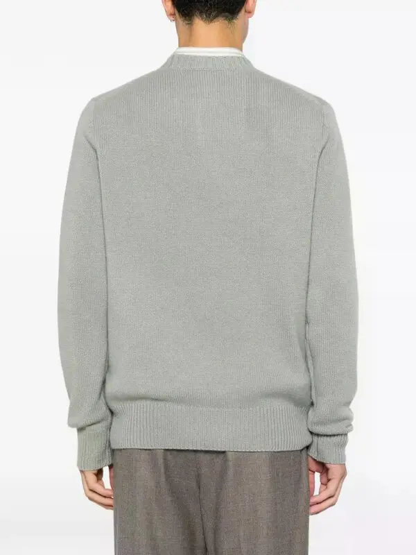 Soft Goat Ribbed-knit Sweater