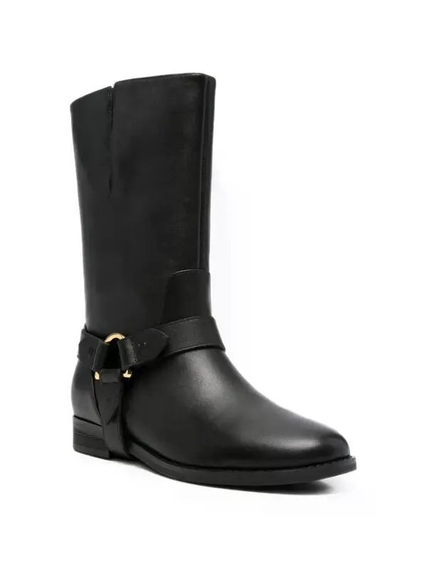 COCCINELLE Harness Leather Boots