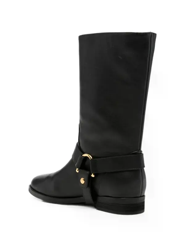 COCCINELLE Harness Leather Boots