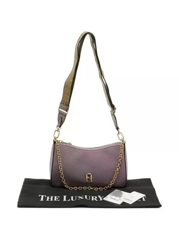 Furla Primula Pebbled-leather Crossbody Bag