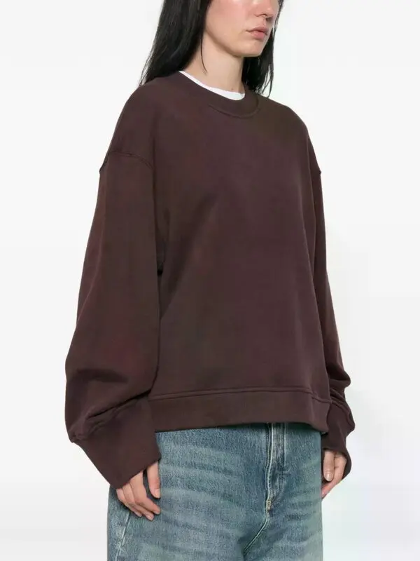 THE FRANKIE SHOP Talia Crew-neck Sweatshirt