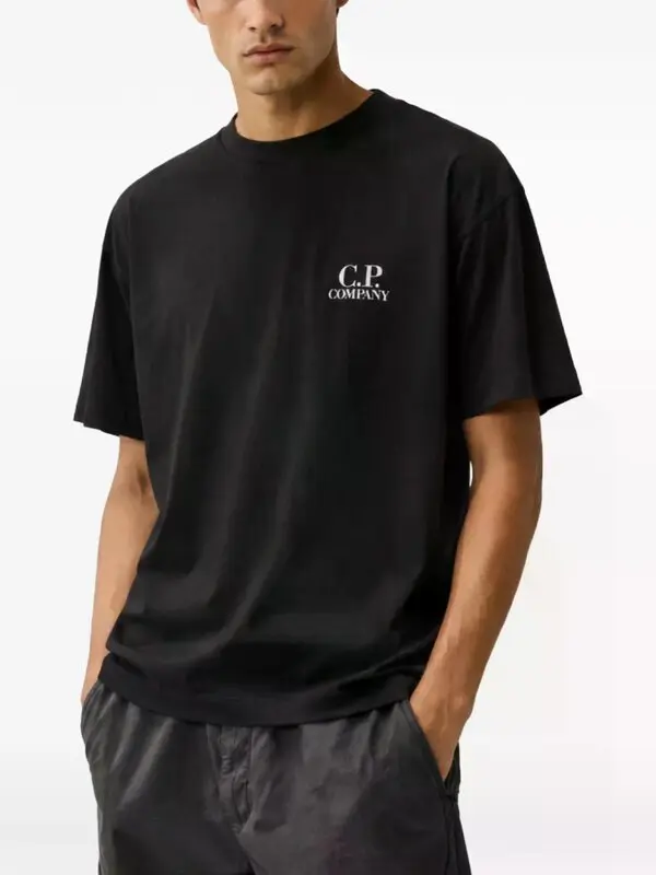 C.P. COMPANY Logo-print T-shirt
