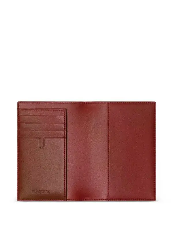 Burberry Logo-detail Passport Holder - Black
