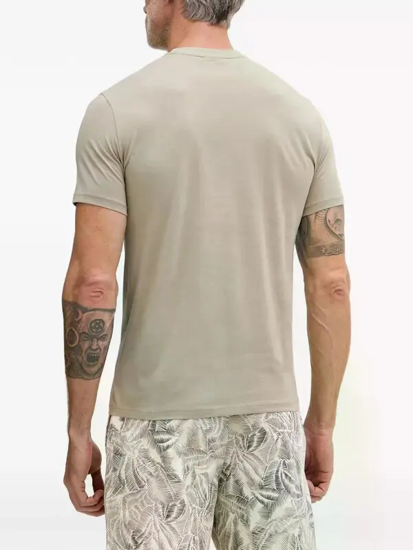 Armani Exchange Logo-embossed T-shirt