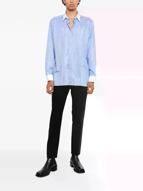TOM FORD Pressed-pleat Straight-leg Trousers