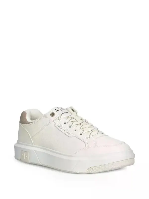 Armani Exchange Logo-plaque Platform Sneakers
