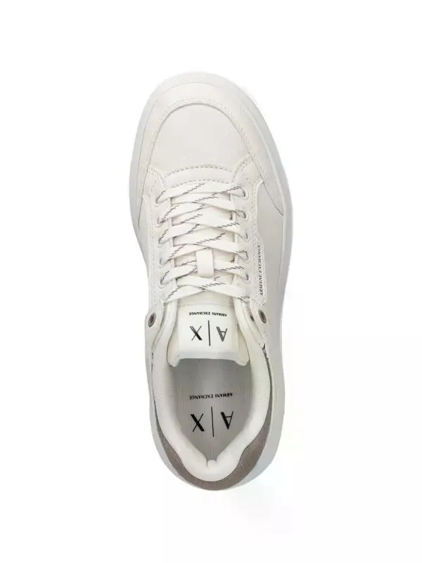 Armani Exchange Logo-plaque Platform Sneakers