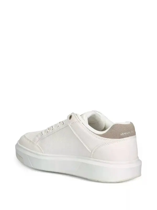 Armani Exchange Logo-plaque Platform Sneakers