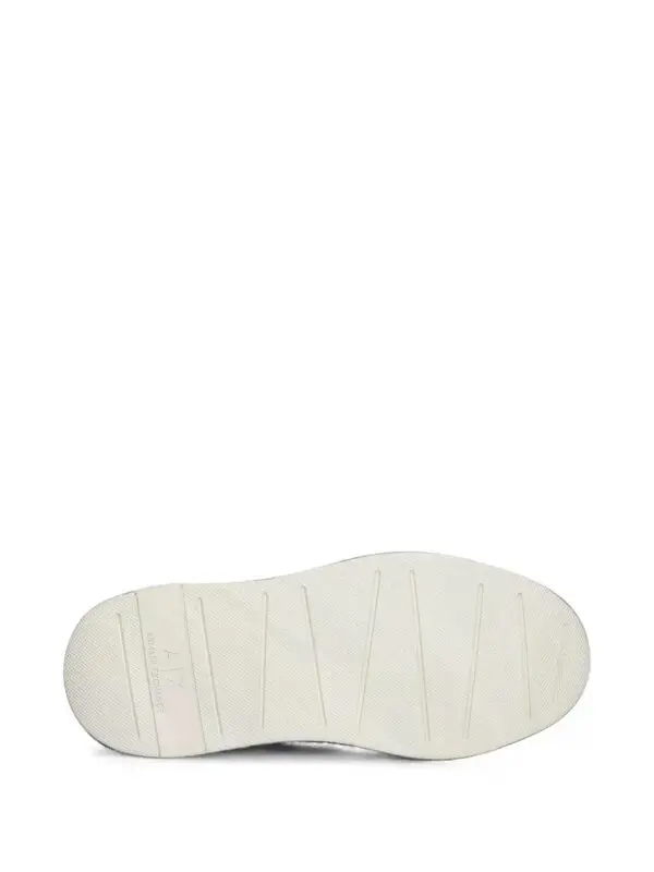 Armani Exchange Logo-plaque Platform Sneakers