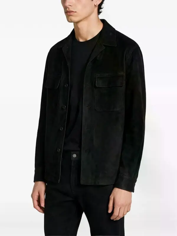 Zegna Suede Elbow-patch Jacket