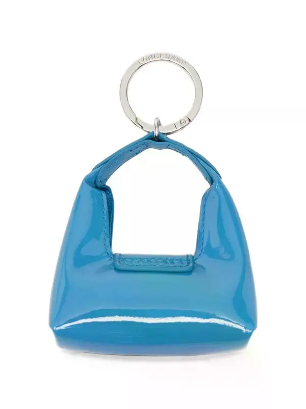 Longchamp Patent-leather Keyring