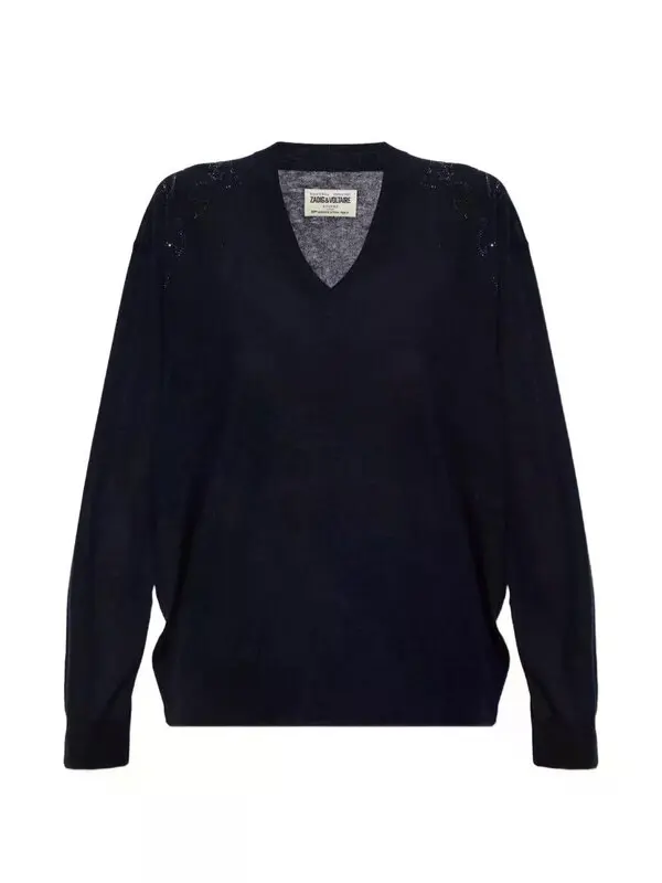 Zadig&Voltaire Embellished Sweater - Blue