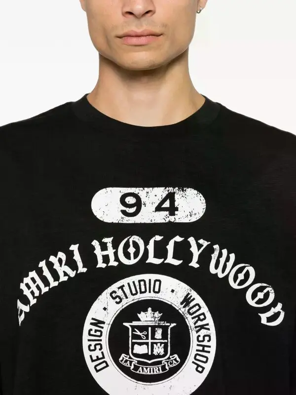 Amiri Logo-print Cotton T-shirt