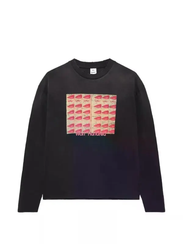 WON HUNDRED Steven Kisses Long-sleeve T-shirt