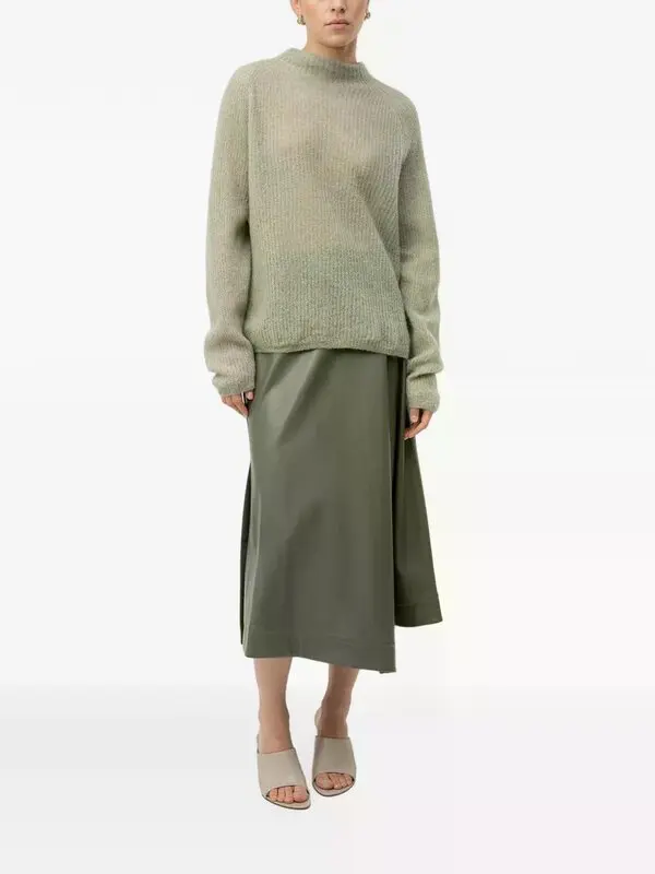 BOSS Alpaca-blend Sweater With Mock Neck