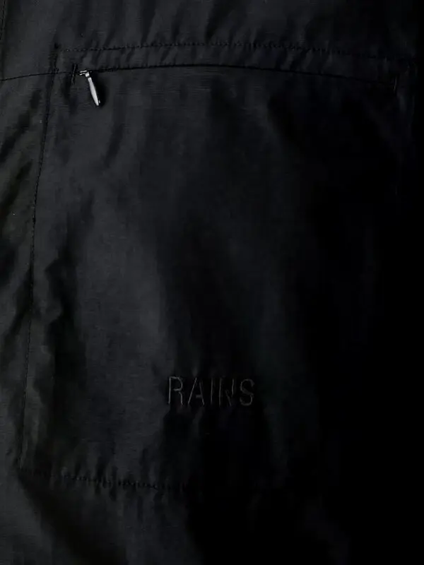 Rains Logo-embroidered Pocket Shirt