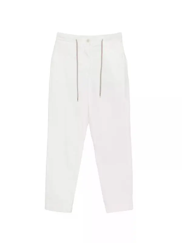 Eleventy Corduroy Drawstring Waist Trousers