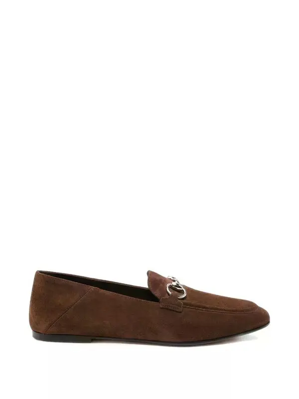 Gucci Jordaan Soft Loafers - Brown