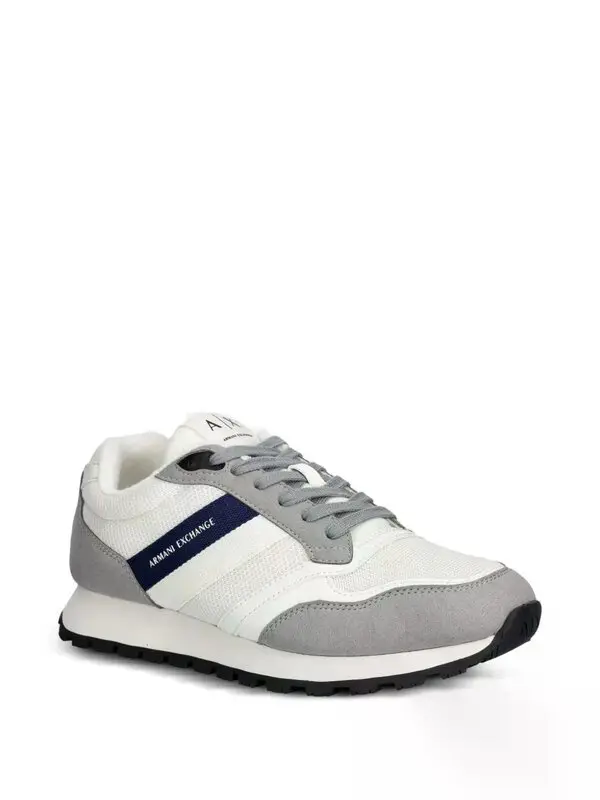 Armani Exchange Low-top Sneakers With Logo Print