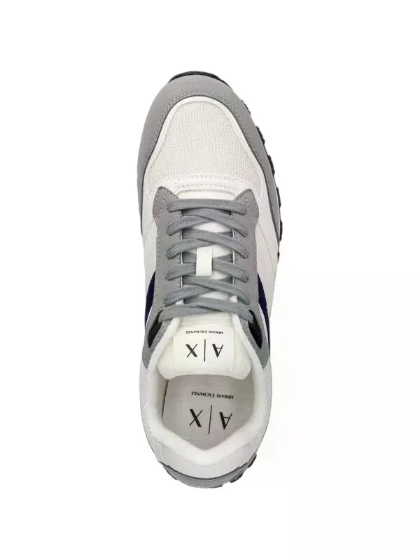 Armani Exchange Low-top Sneakers With Logo Print