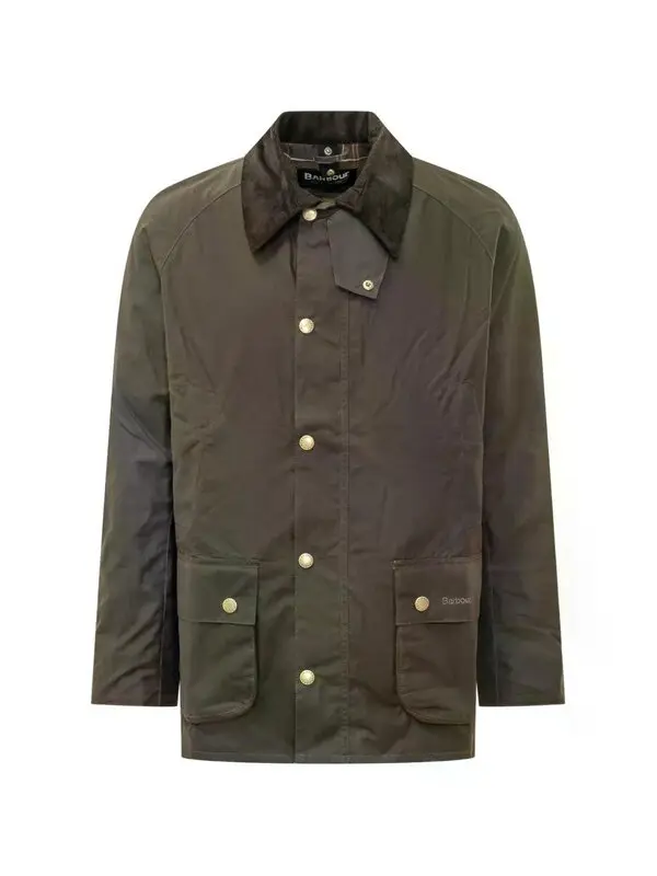 Barbour Ashby Waxed Coat - Green