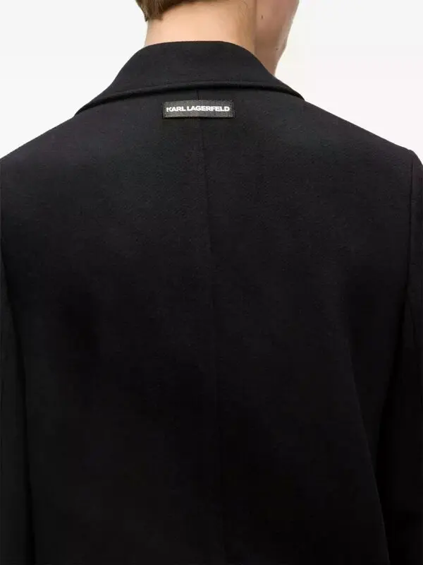 Karl Lagerfeld Wool-blend Long Coat