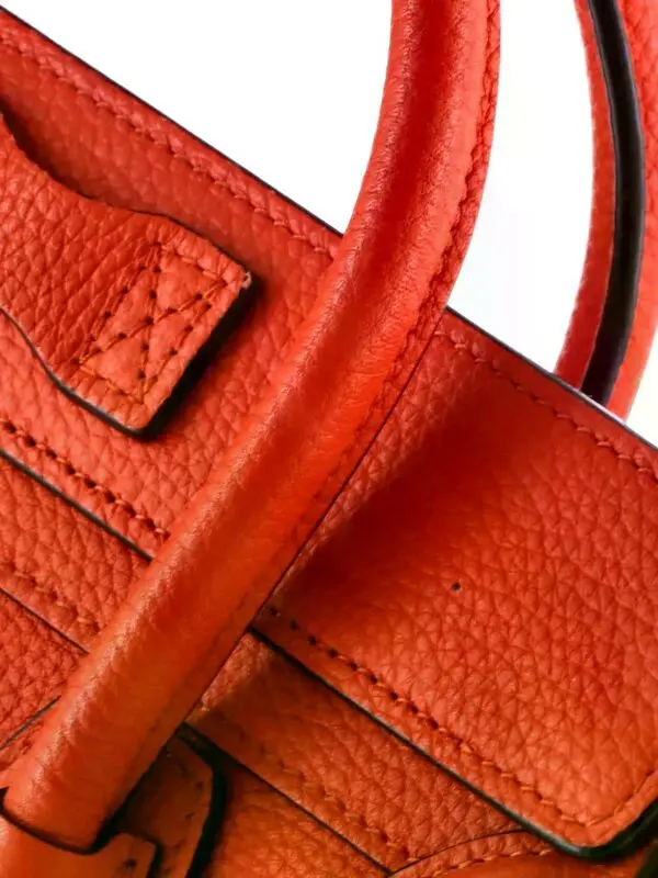 Celine Luggage Bag Grainy Leather Nano Crossbody Bag