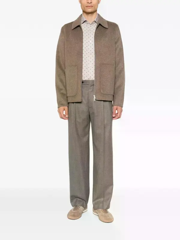 Eleventy Polka-dot Cotton Shirt