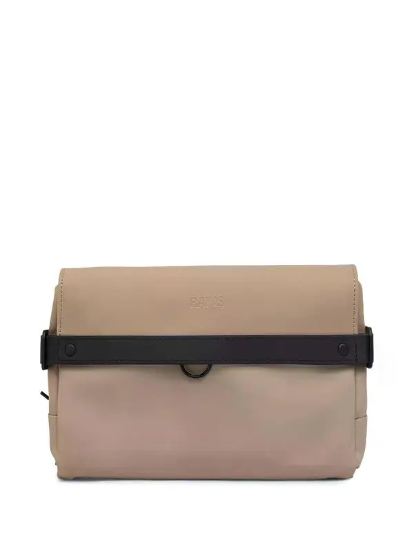 Rains Buckle-fastening Make Up Bag - Neutrals