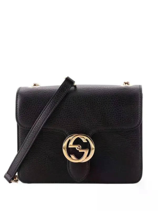 Gucci Interlocking Leather Shoulder Bag