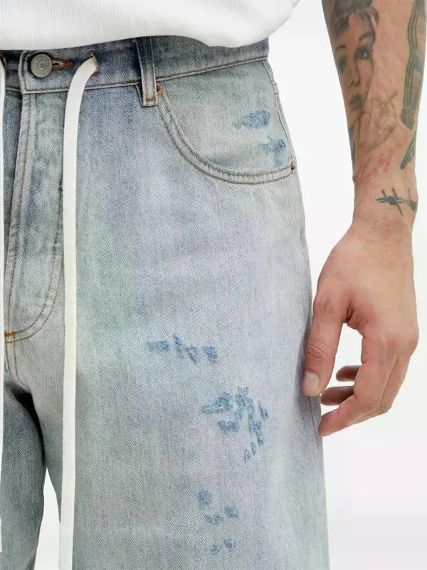 MAISON MARGIELA Distressed Drawstring Shorts