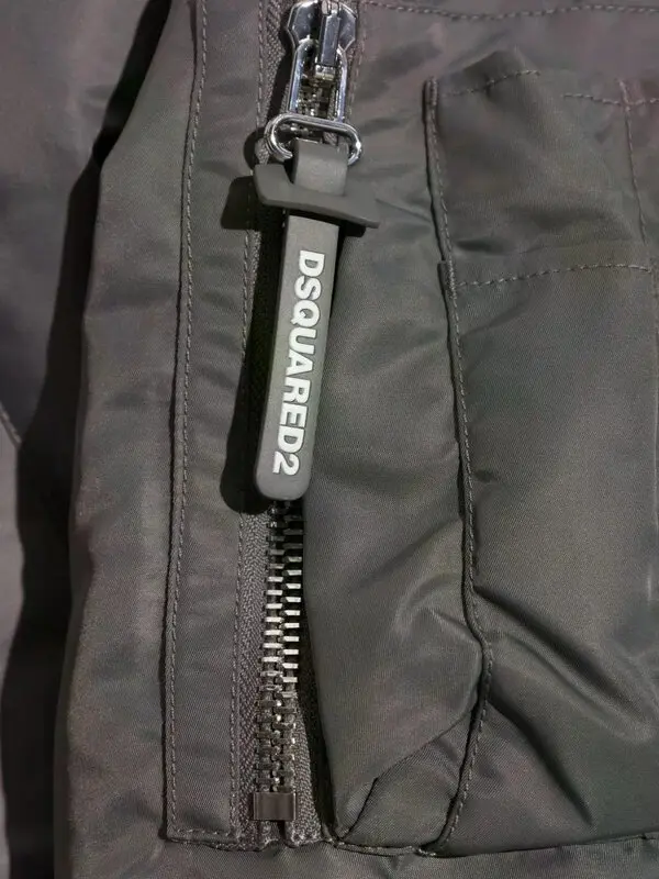 Dsquared2 Logo-patch Bomber Jacket