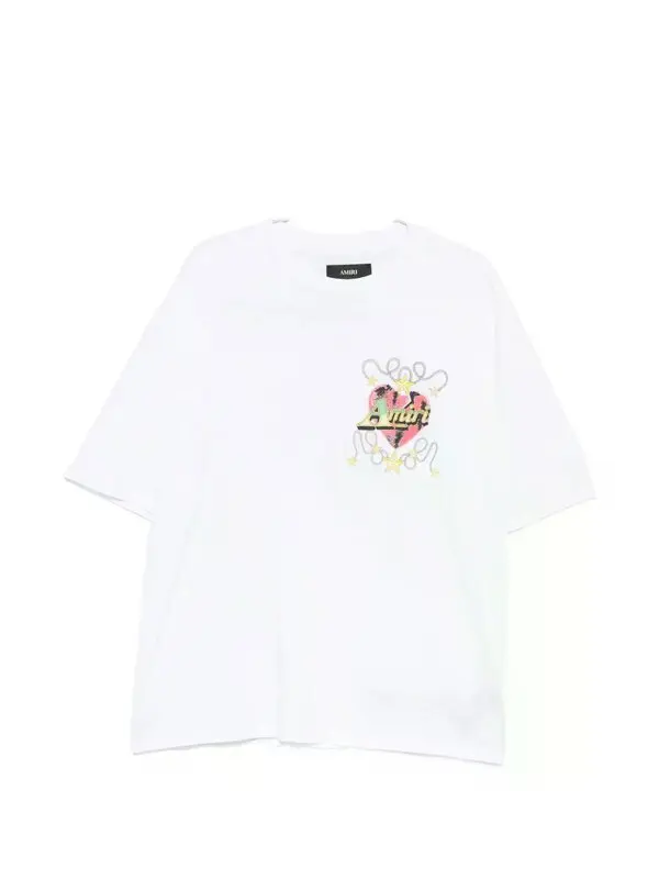 Amiri Graphic-print T-shirt - White
