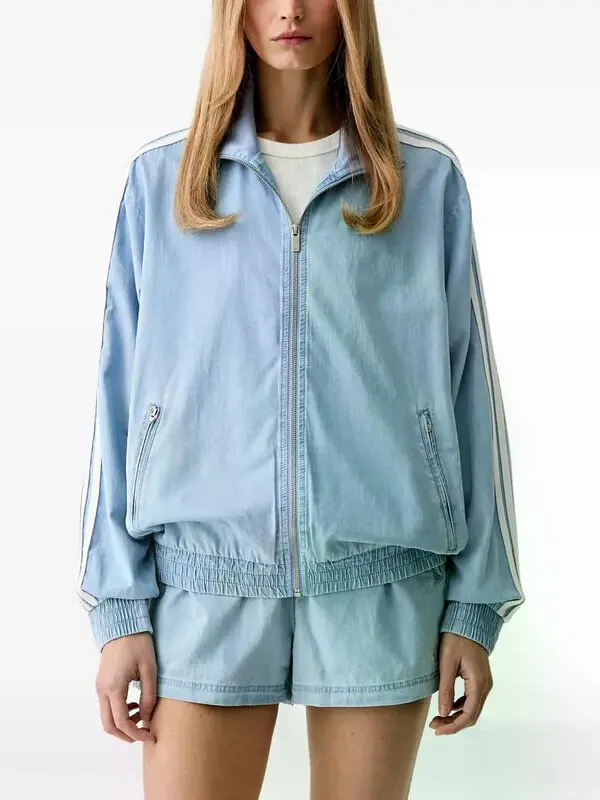 Adidas Summer Glow Firebird Track Jacket - Blue