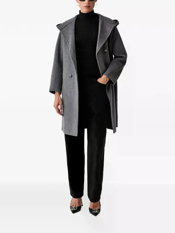 Liu Jo Suede-effect Panelled Trousers - Black