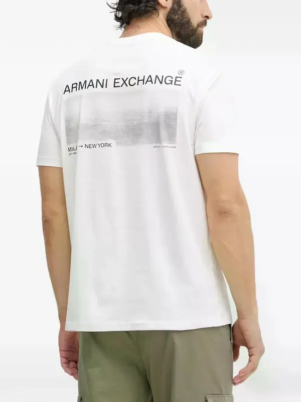 Armani Exchange Logo-print Short-sleeve T-shirt