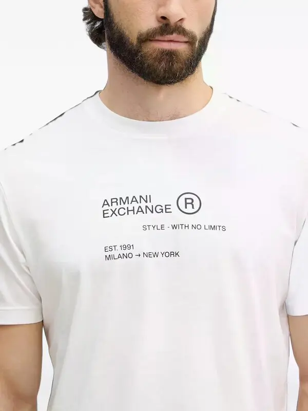 Armani Exchange Logo-print Short-sleeve T-shirt