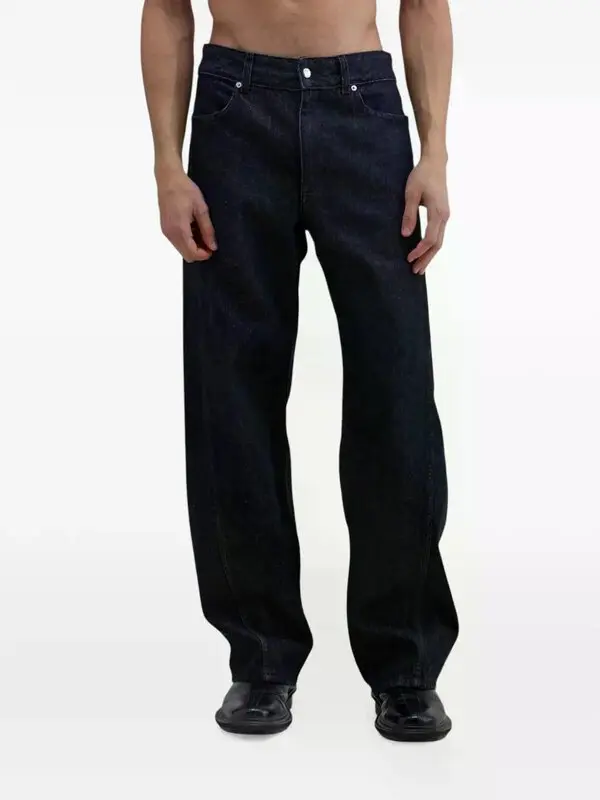 Eckhaus Latta Bend Bowed-leg Jeans