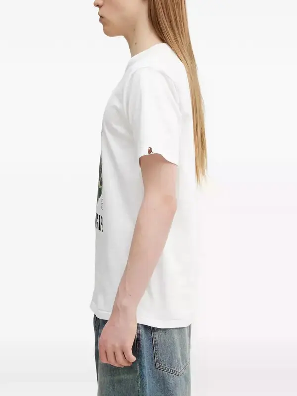 A BATHING APE Ape Head Logo-print T-shirt