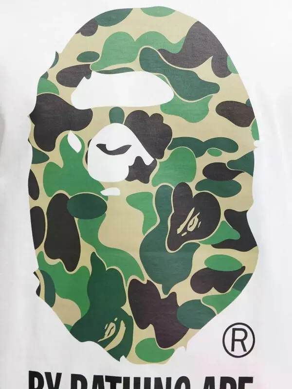 A BATHING APE Ape Head Logo-print T-shirt