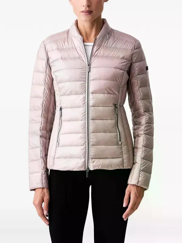 Armani Exchange Quilted Hooded Jacket - Pink