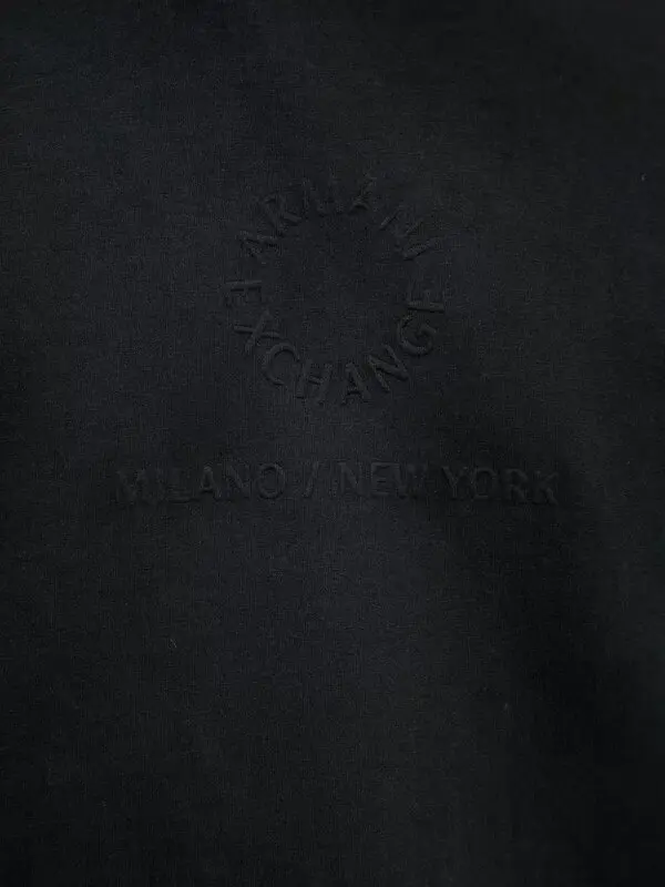 Armani Exchange Debossed Logo Crewneck Sweatshirt