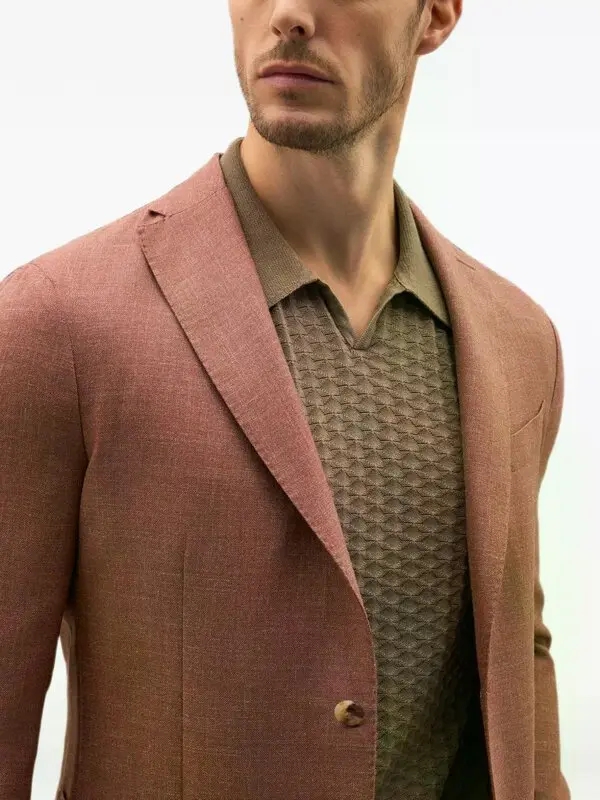 Boglioli Oxford K-jacket Unstructured Blazer