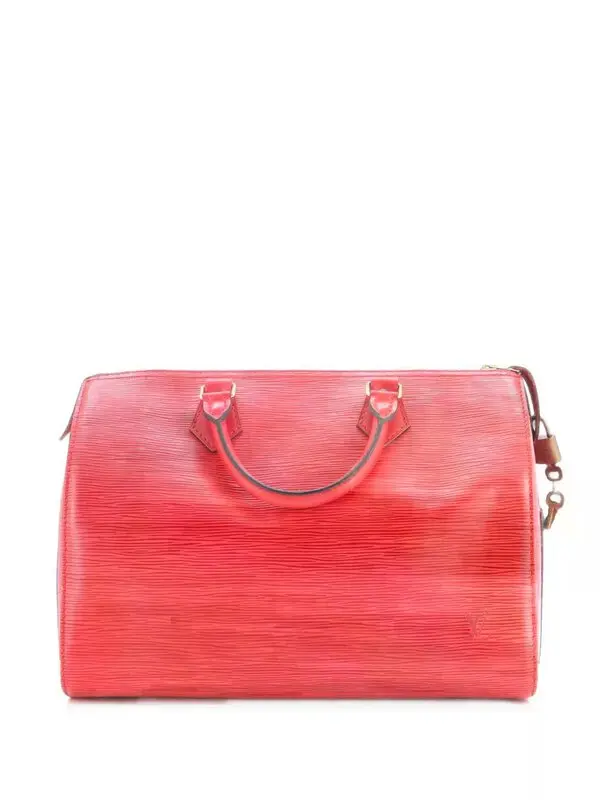 LOUIS VUITTON Epi Leather Speedy 30 Satchel