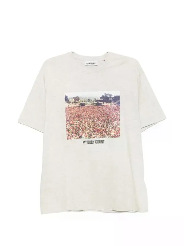 CARNE BOLLENTE Graphic-print T-shirt - Grey