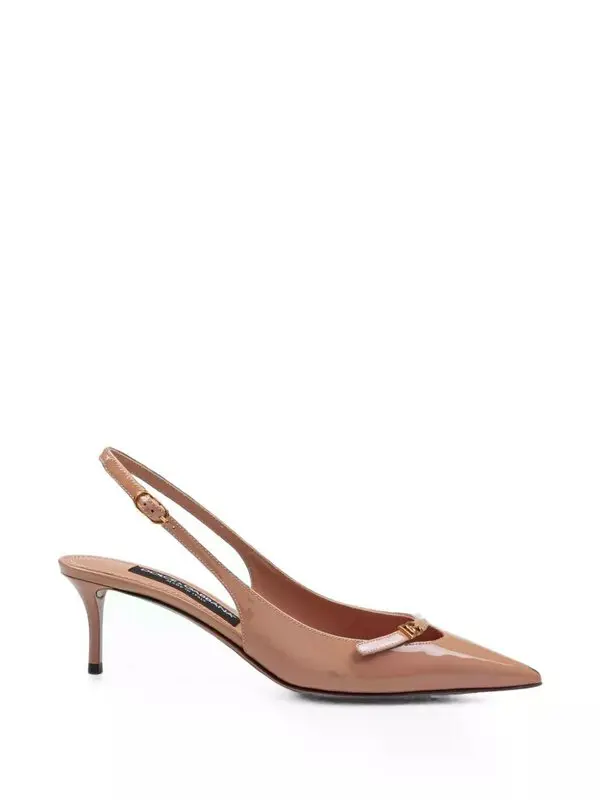 Dolce & Gabbana Patent Leather Slingback Pumps